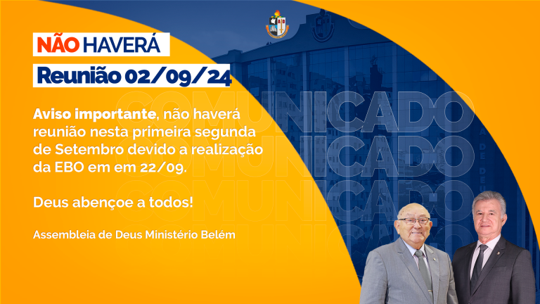 Notícias AD Belém – Assembleia de Deus Belém – Sede